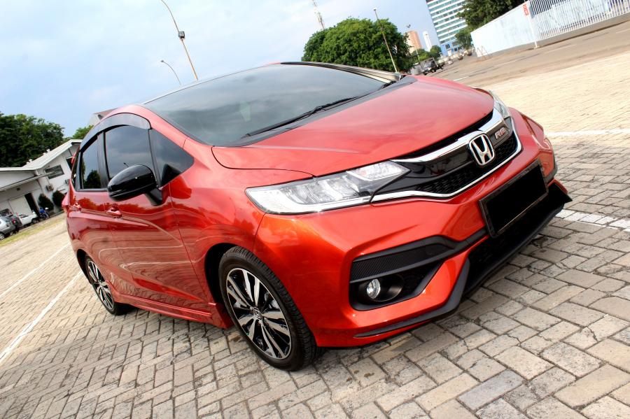 HONDA JAZZ RS CVT ORANGE 2020 TWO TONE - MobilBekas.com